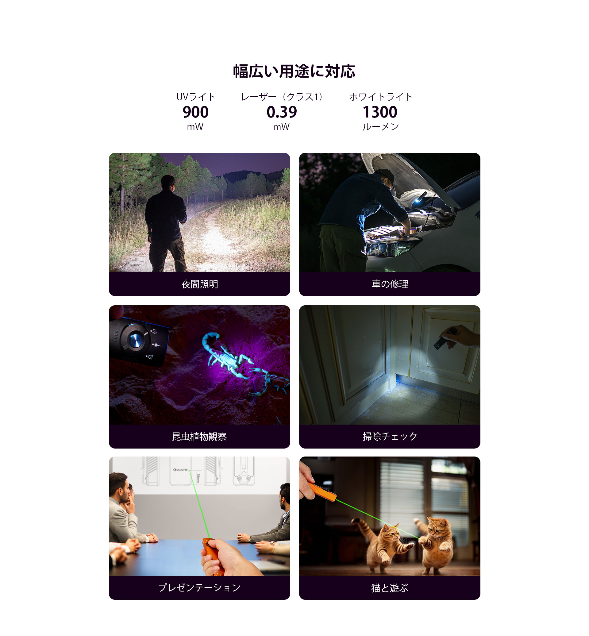 Arkfeld PRO 初の三つを一つにしたライト - Olight Japan